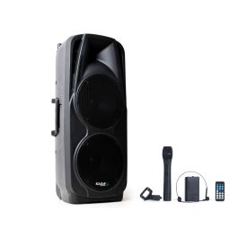 Ibiza Sound PORT225VHF-BT mobiele luidspreker box 2x 12" 1200W kopen?