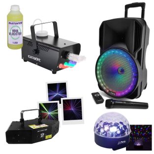 Bekijk ons uitgebreide assortiment Licht en geluid sets